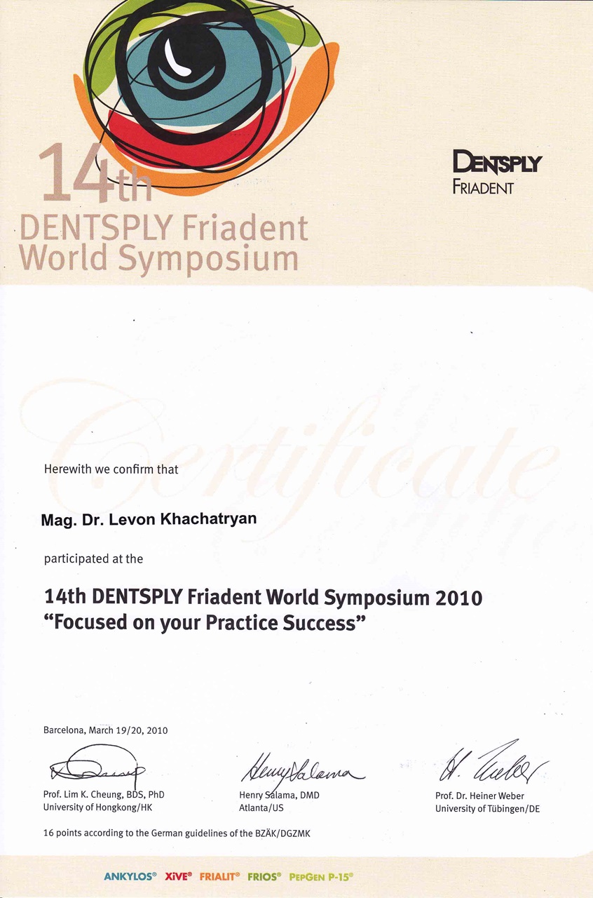 Dr. Levon Grigor Khachatryan